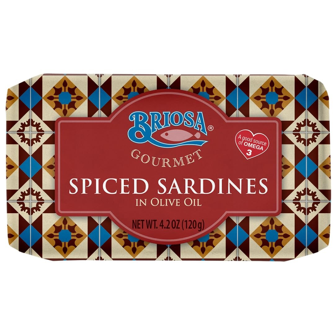Briosa Gourmet Spiced Sardines in Olive Oil – International Loft
