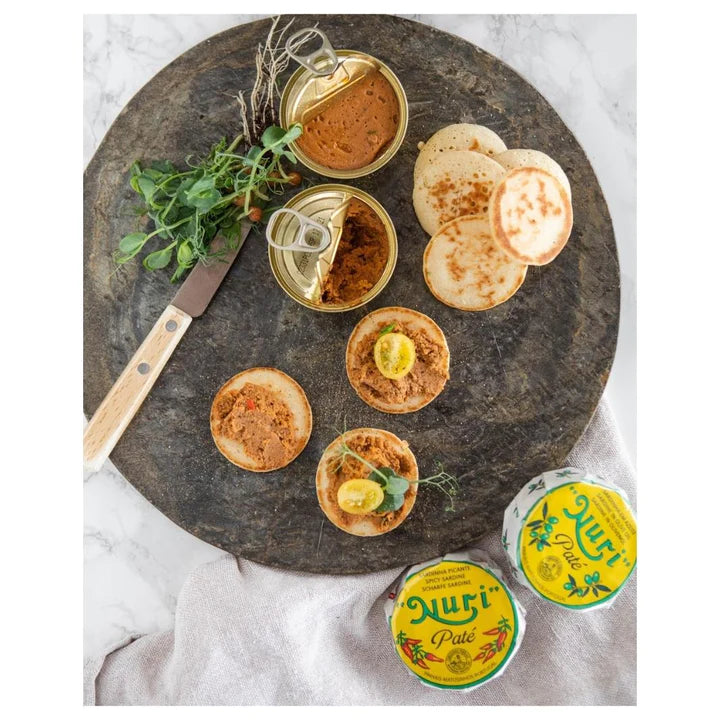 NURI Handmade Sardine Paté in Spicy Olive Oil – International Loft
